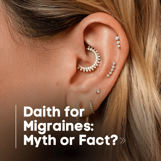 Daith Piercings: Aesthetic or Effective Migraine Relief? – Lulu Ave