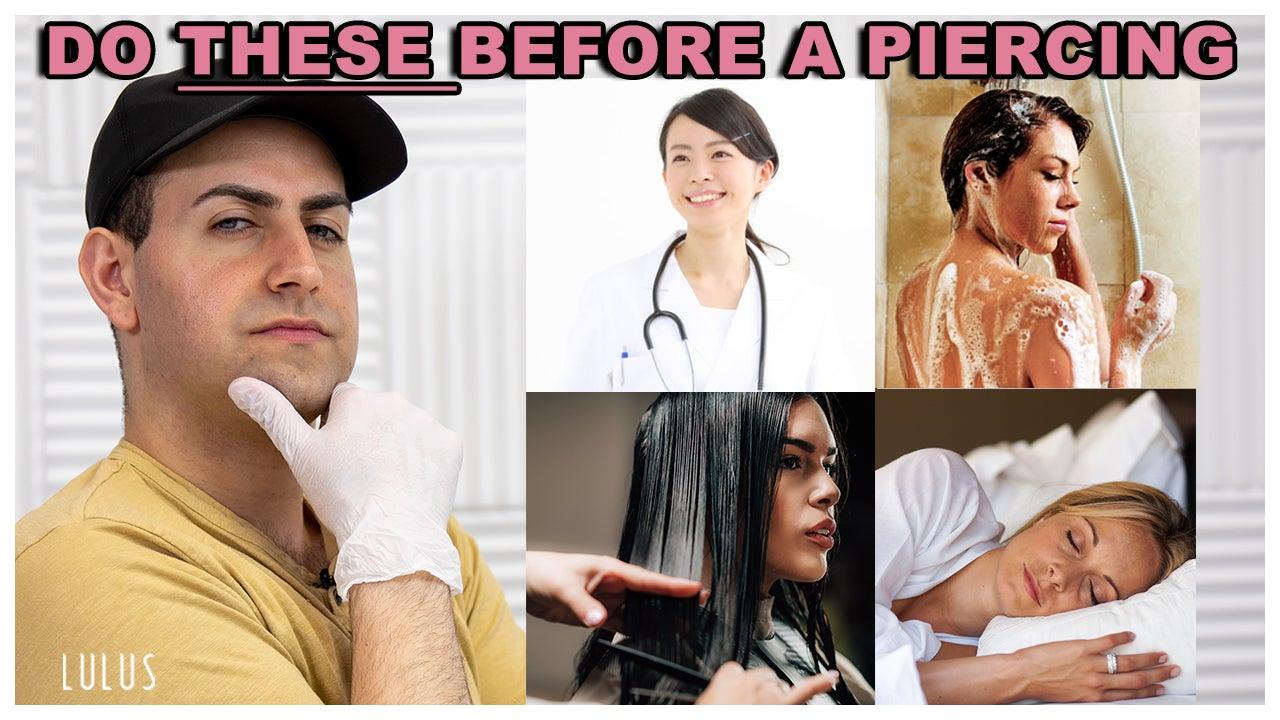 *VERY IMPORTANT* Piercer Shares 10 Steps Before You Get A Piercing ...